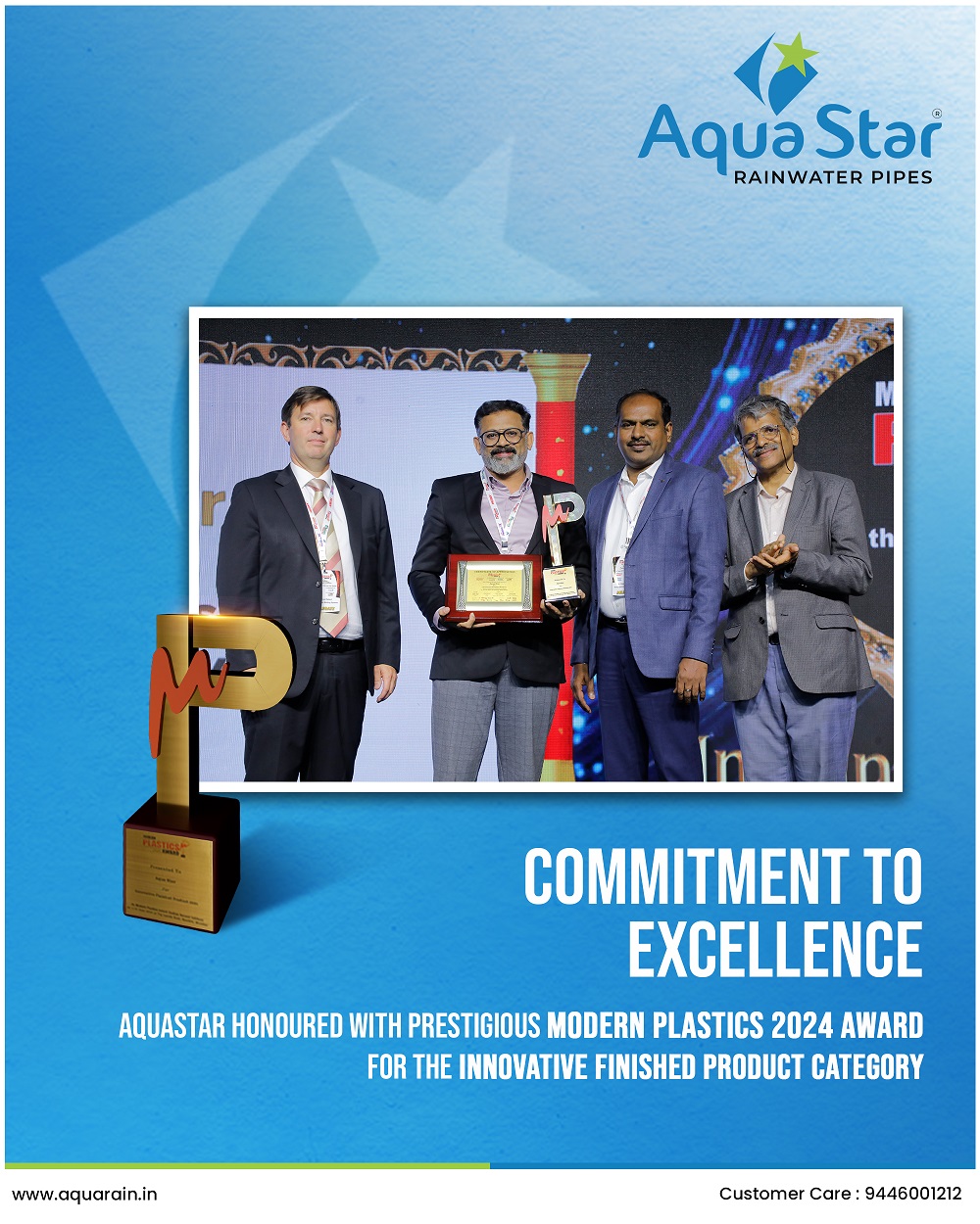 Nu-Vu Conair Honoured with Modern Plastics India Award 2024 for ...